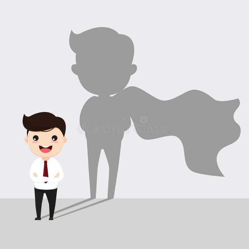 Man Woman Superhero Shadow Stock Illustrations – 181 Man Woman ...