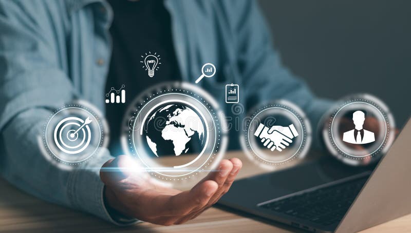 Big Data Analytics and Business Intelligence Concept Stock Image ...