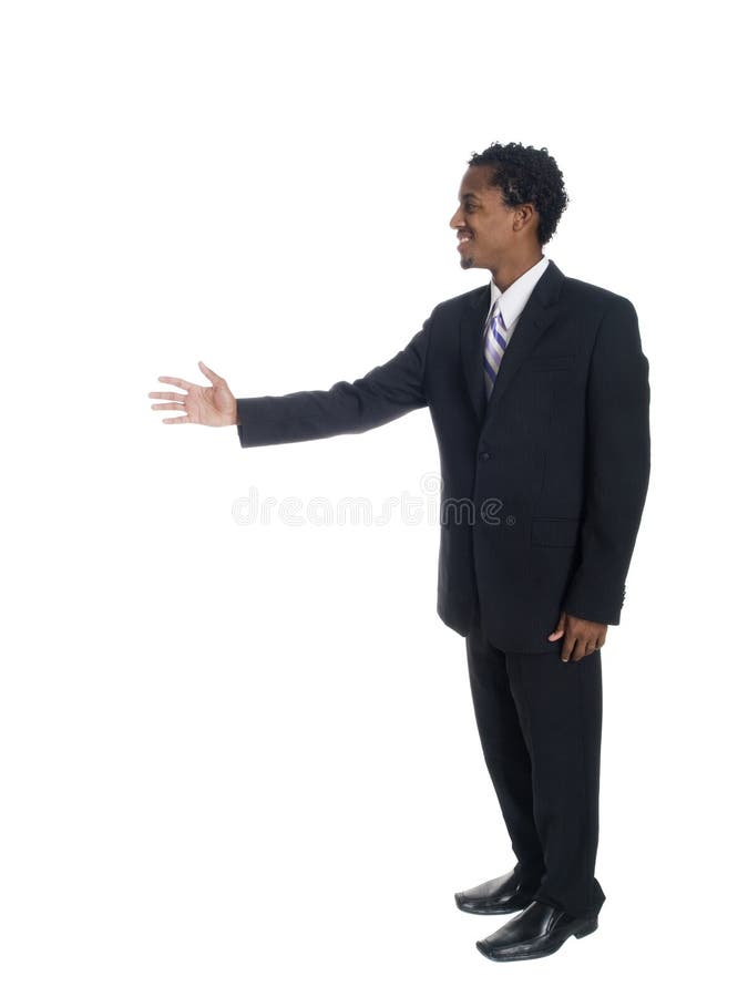 Businessman - Side Handshake Stock Photo - Image of ethnic, white: 6220036