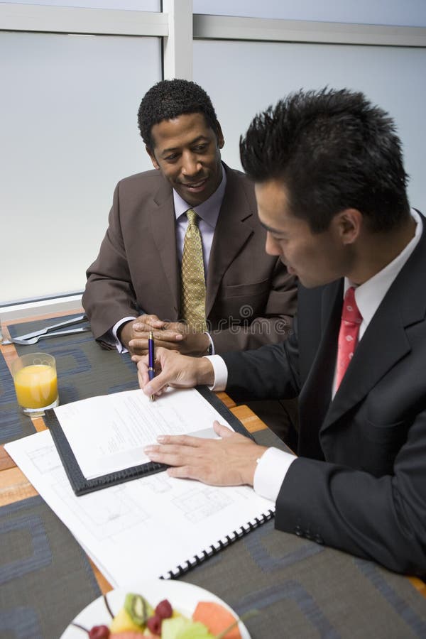 Businessman Signing Contract Stock Photo - Image of contractor, african ...