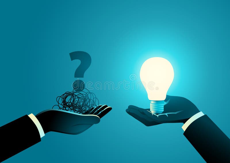 Businessman Silhouette Hand Giving Solution Stock Vector - Illustration ... Businessman Silhouette Hand Giving Solution Stock Vector - Illustration ...