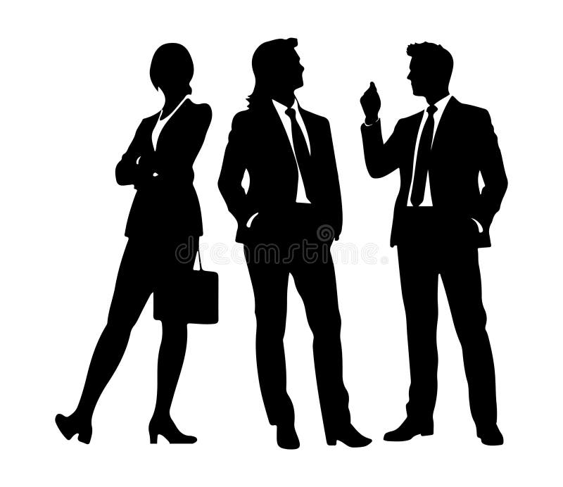 Businessman Silhouette Icon Illustrations and Vectors Stock Vector ...