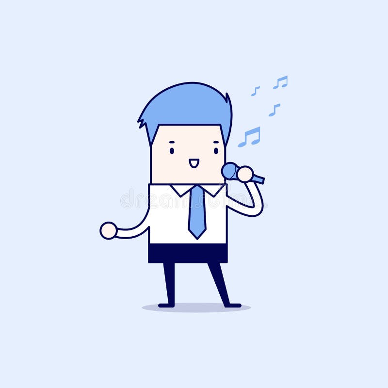 Singing Contest Cartoon Stock Illustrations – 296 Singing Contest ...