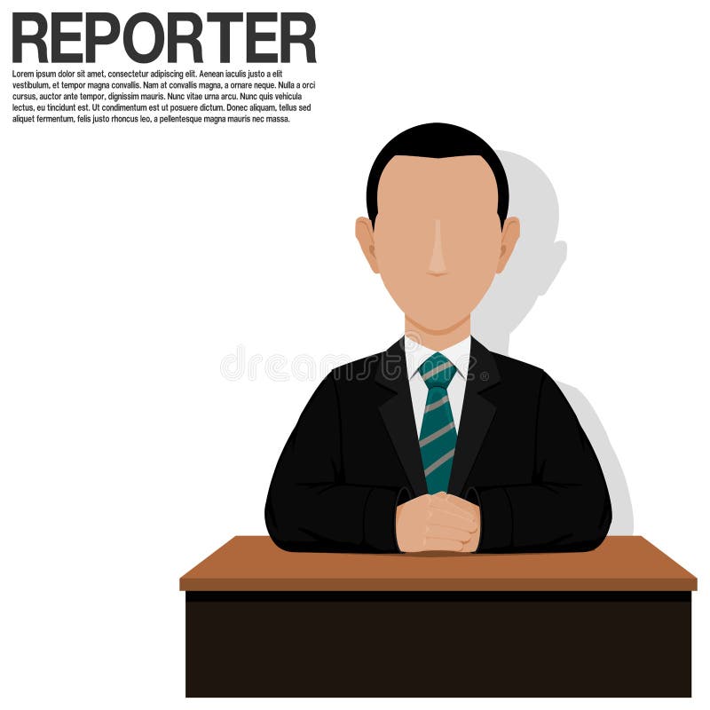 Black Man Office Behind Desk Stock Illustrations – 86 Black Man Office ...