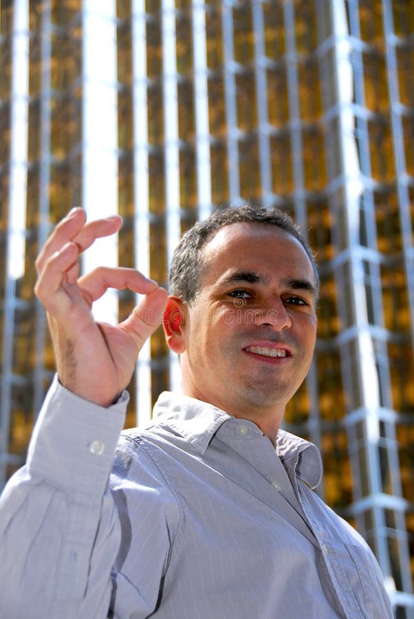 Businessman smile success stock photo. Image of looking - 1083476