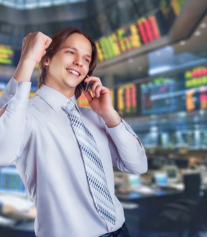 Businessman stock image. Image of happy, employer, cheerful - 60487229