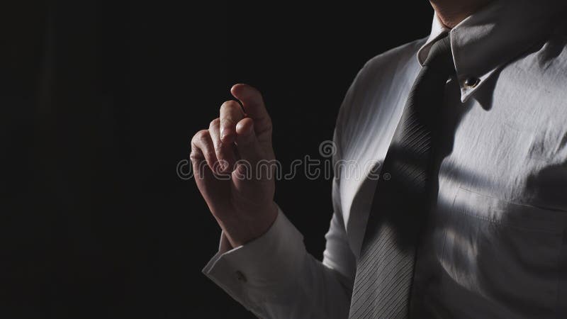 A businessman snap finger stock image. Image of achievement - 18554063