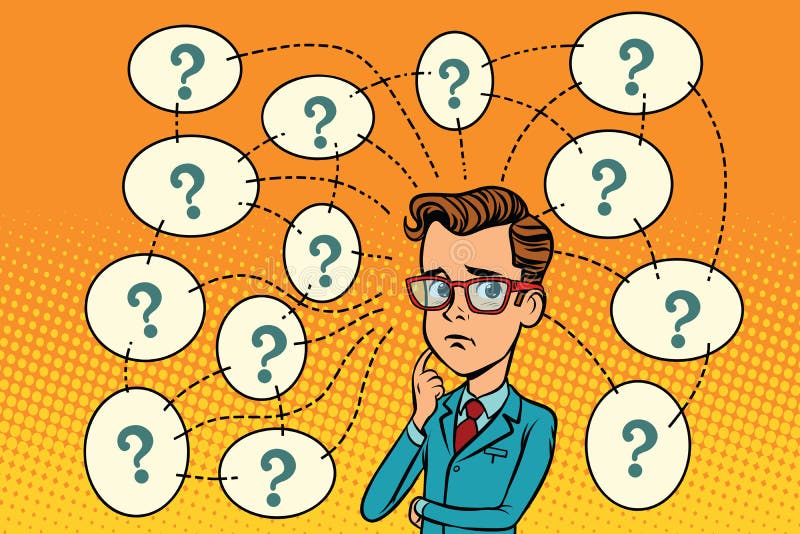 Questions Comic Stock Illustrations – 380 Questions Comic Stock ...