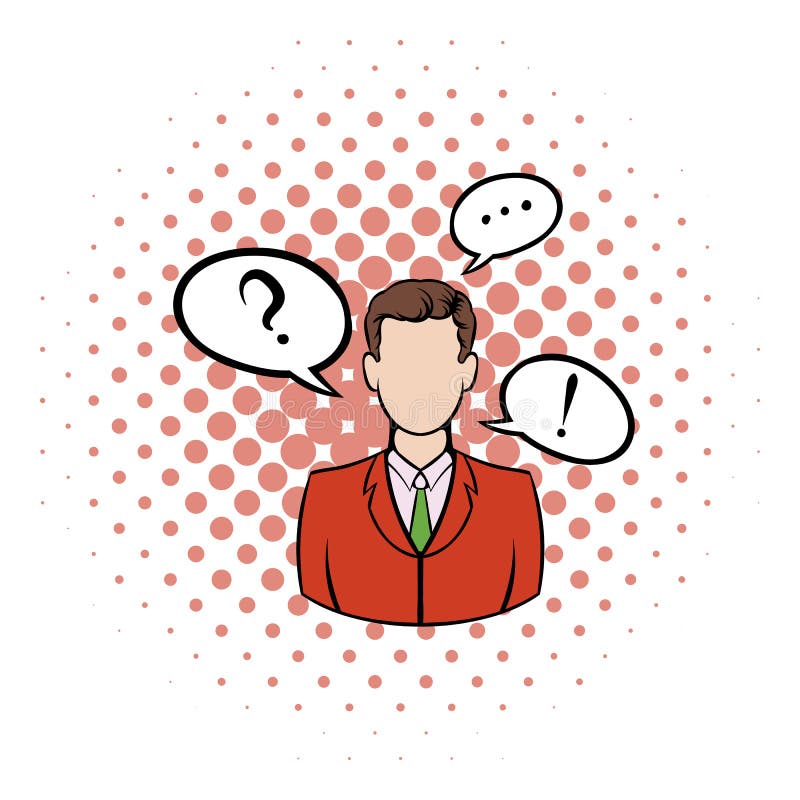 Person Speech Bubbles Question Mark Stock Illustrations – 89 Person ...