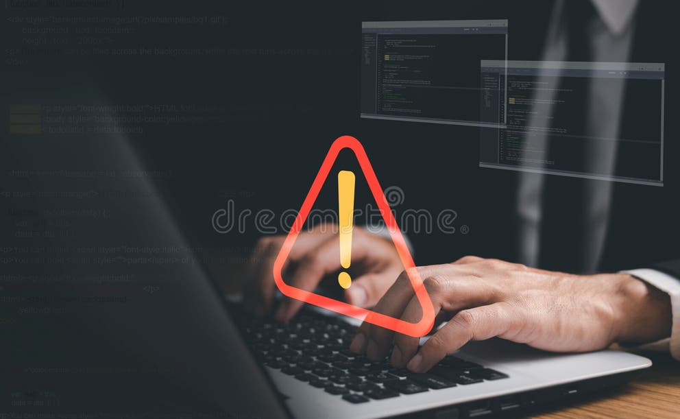 Businessman or it Staff , Programmer, Developer Using Computer Laptop ...