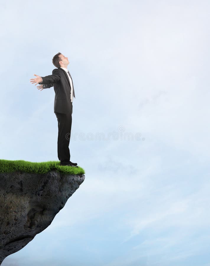 Stress of a businessman stock image. Image of heavy, stone - 32462007