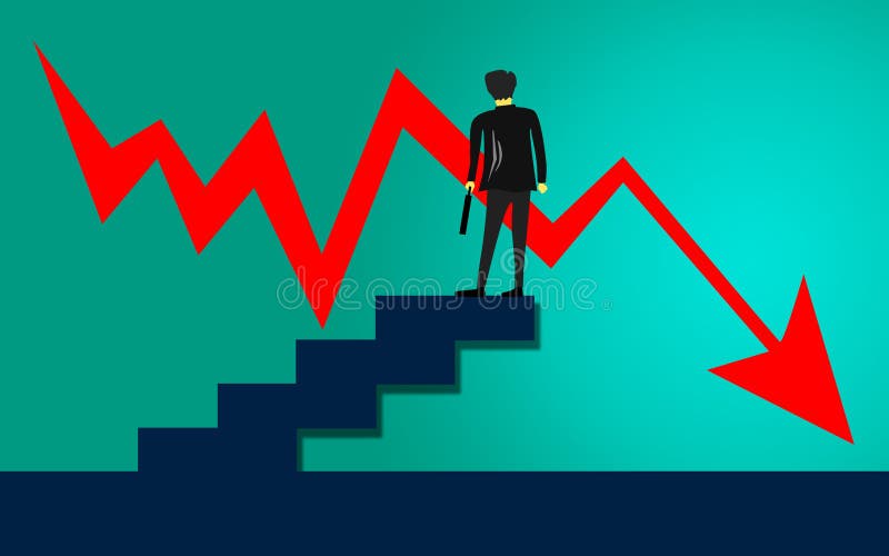 Downward Graph Stock Illustrations – 2,182 Downward Graph Stock ...