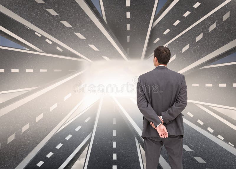 Students Walking In Line Hands Behind Back