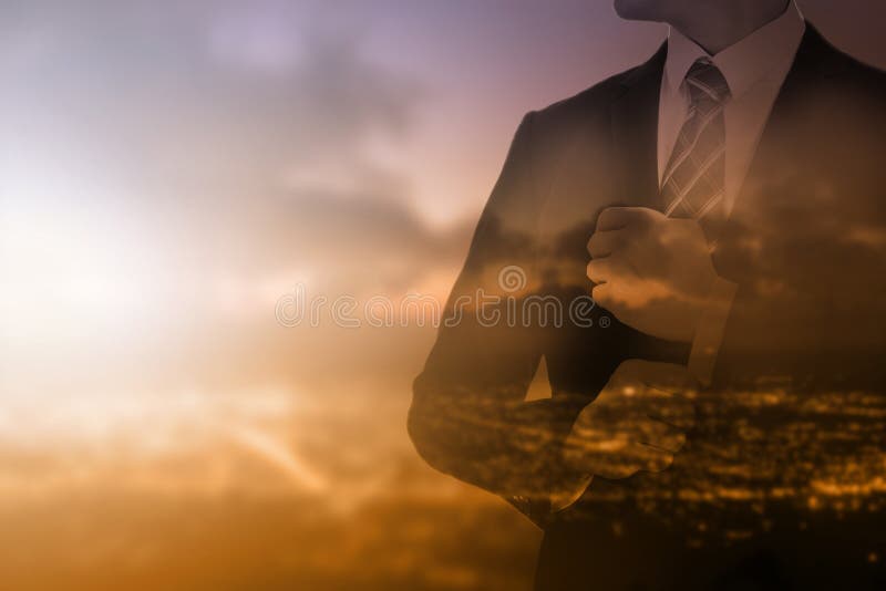 Businessman Standing for Looking His Success Business Stock Image ... Businessman Standing for Looking His Success Business Stock Image ...