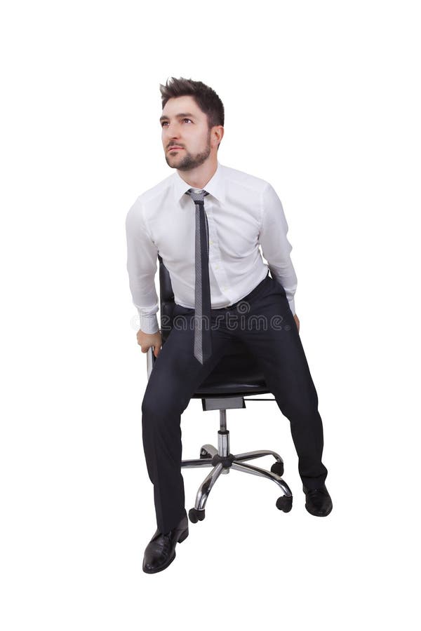 Businessman in startup stock photo. Image of distant - 41145674