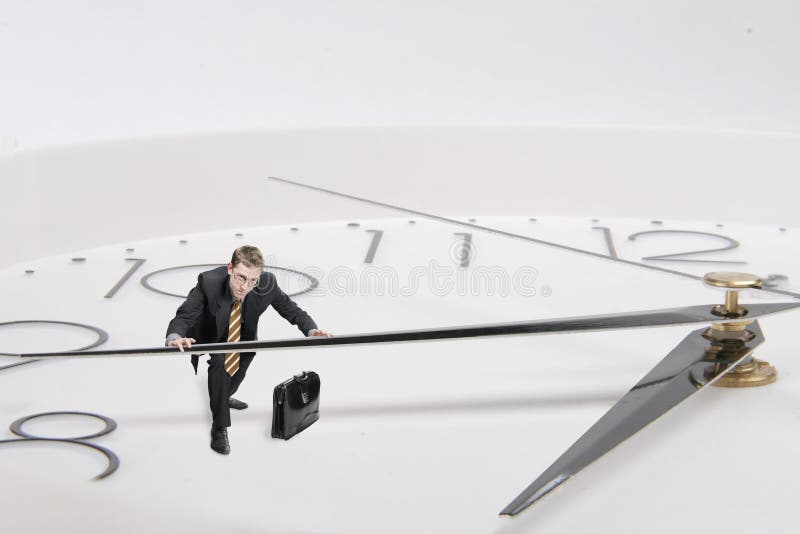 Stopped time bomb on white stock photo. Image of bomb - 35494664