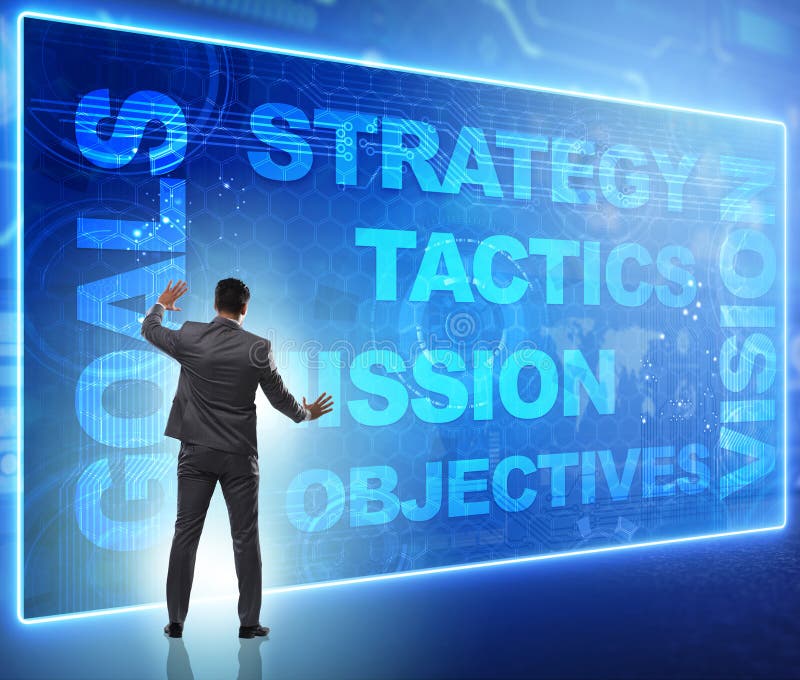 The Businessman In Strategic Planning Concept Stock Photo - Image of ... The Businessman In Strategic Planning Concept Stock Photo - Image of ...