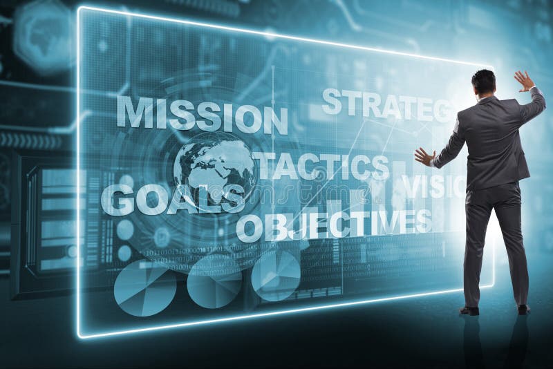 The Businessman in Strategic Planning Concept Stock Photo - Image of ... The Businessman in Strategic Planning Concept Stock Photo - Image of ...