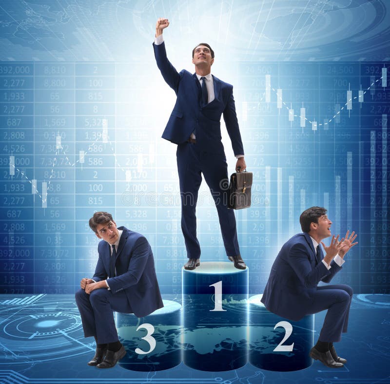 The Businessman after Successful Transaction in Business Stock Photo ...