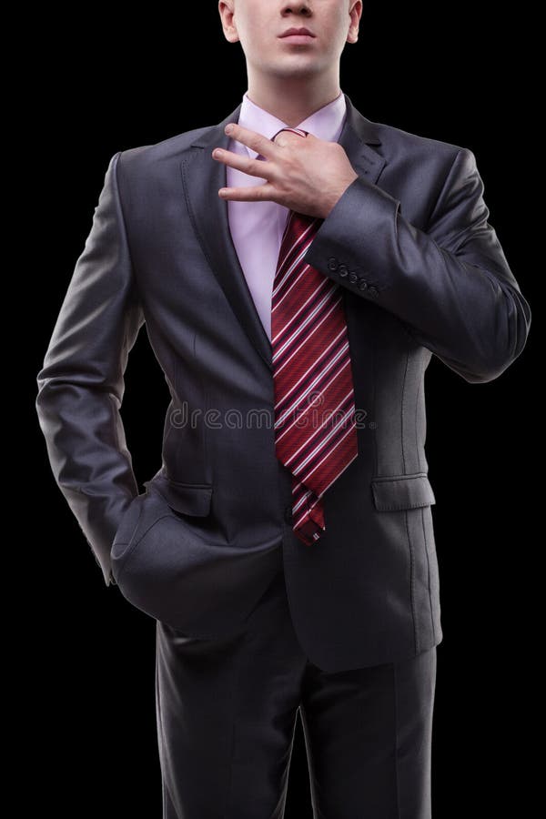 Businessman in a suit stock image. Image of modern, business - 24127477