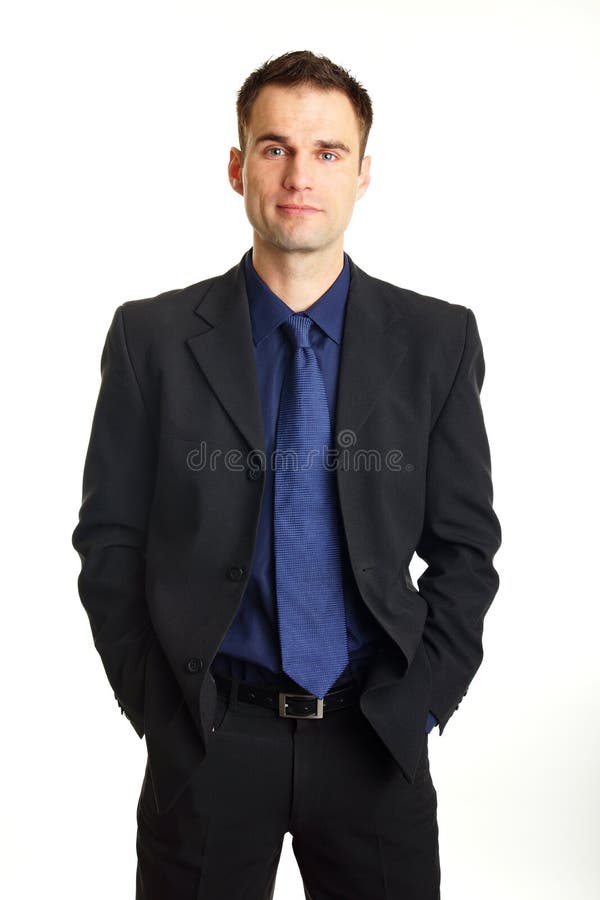 Businessman in suit stock photo. Image of businessperson - 40283656