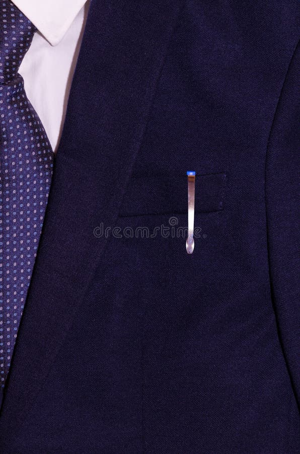 Pen in a shirt pocket stock image. Image of pocket, outfit - 6854277