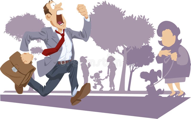 People Running Scared Stock Illustrations – 711 People Running Scared ...
