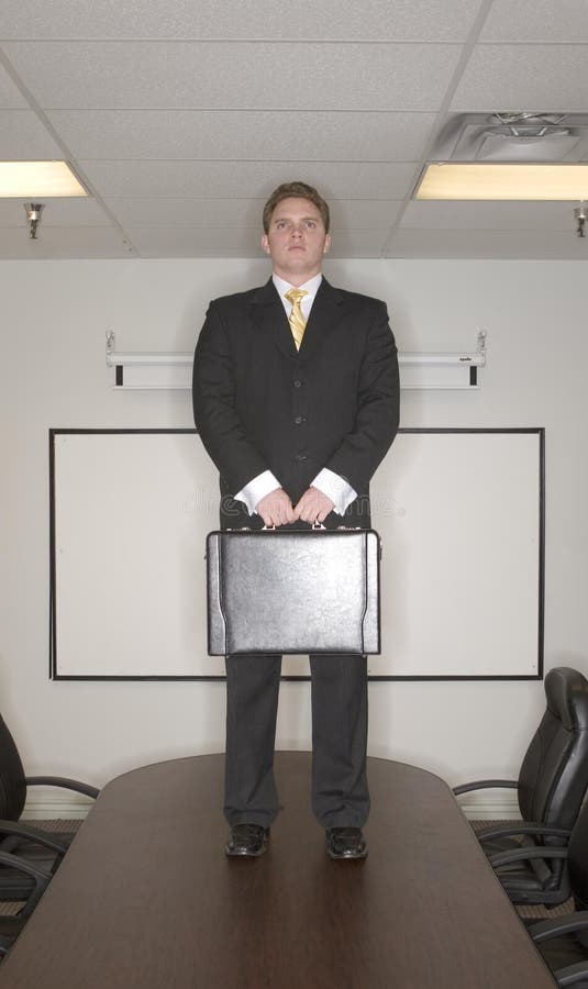 Businessman on table stock image. Image of businessman - 1795975