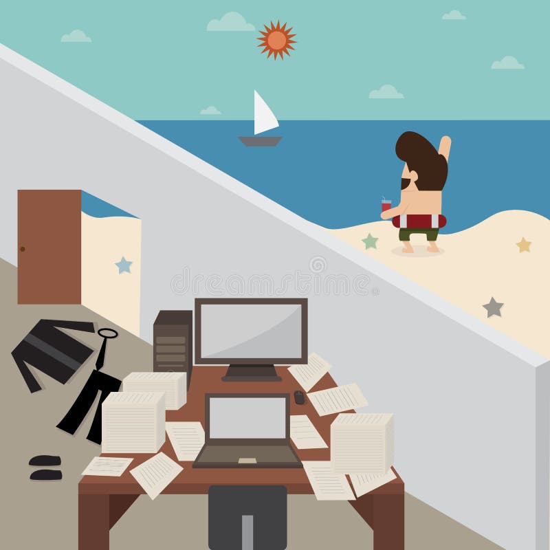 Cartoon Take Break Stock Illustrations – 2,120 Cartoon Take Break Stock ...