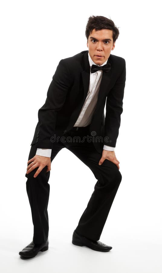 Businessman take a respite stock image. Image of gesture - 18115059