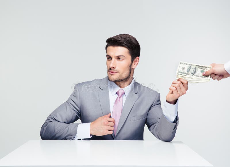 Taking bribe stock photo. Image of businessman, activity - 3070070