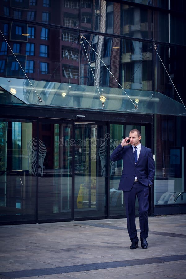 Boss Manager Walking Building Man Dress Smarty Stock Photos - Free ...