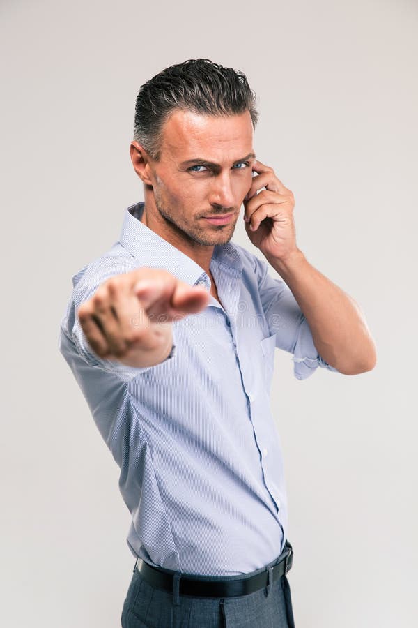Businessman Pointing Toward Camera Stock Photos - Free & Royalty-Free ...