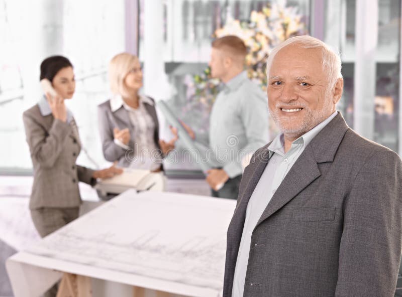 Scared Office Worker with Angry Executive Stock Photo - Image of casual ...