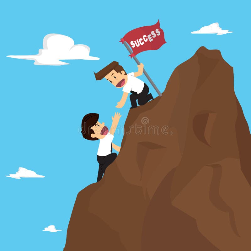 Businessman Teamwork Overcome Obstacles Stock Vector - Illustration of ... Businessman Teamwork Overcome Obstacles Stock Vector - Illustration of ...