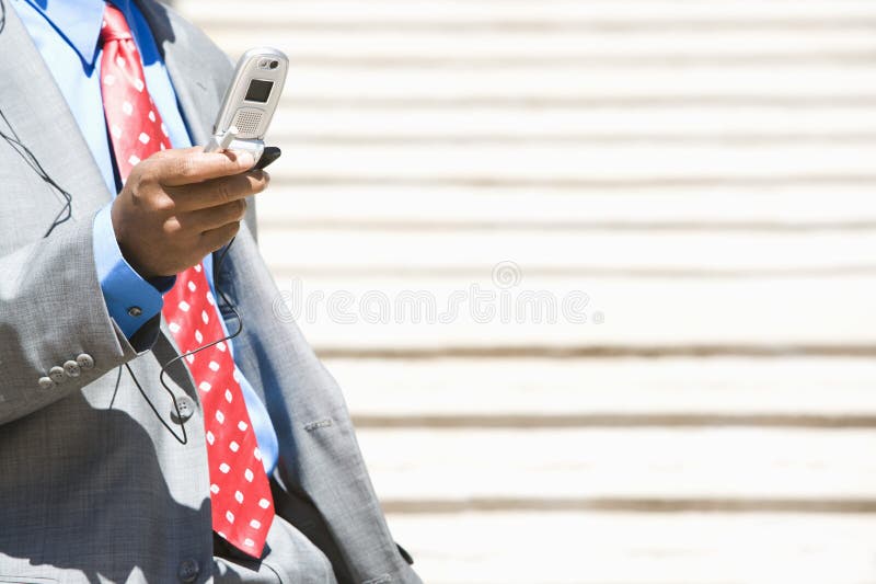 Businessman Text Messaging stock image. Image of businessman - 29654779
