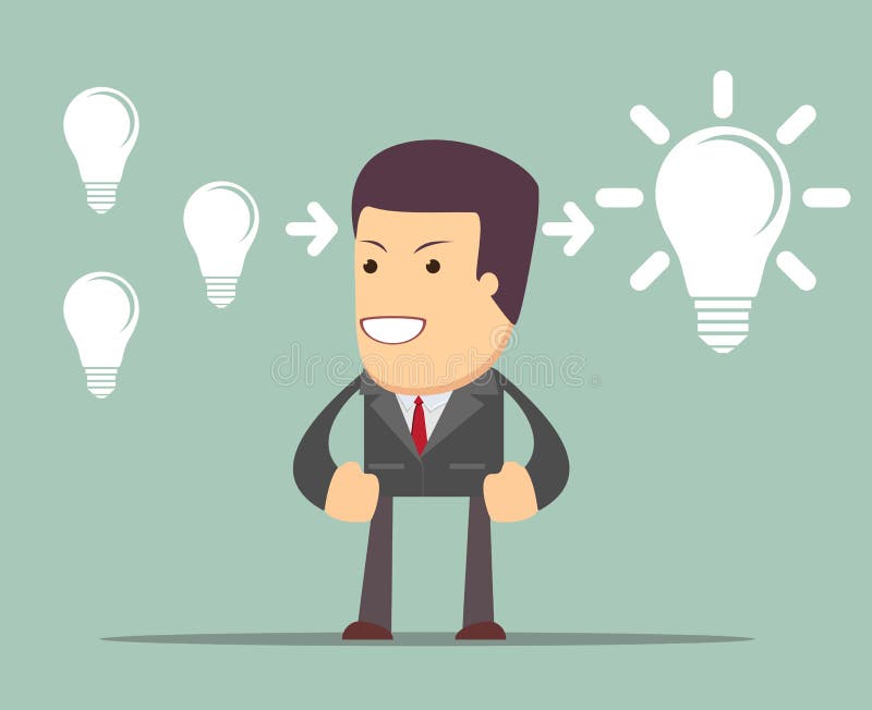 Think of Ideas 4 stock illustration. Illustration of boxes - 2717189