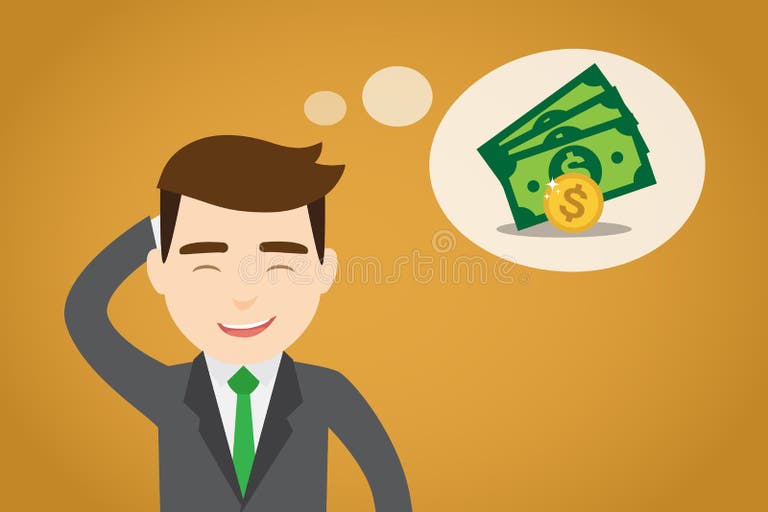 Coin Thinking Stock Illustrations – 2,494 Coin Thinking Stock ...