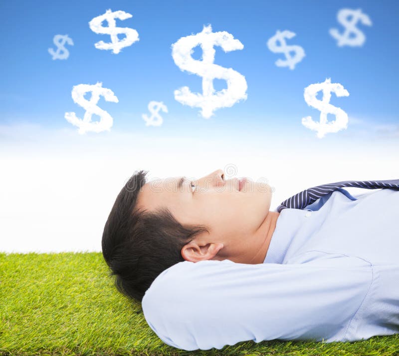 Thinking of money stock image. Image of bacon, financial - 36114931