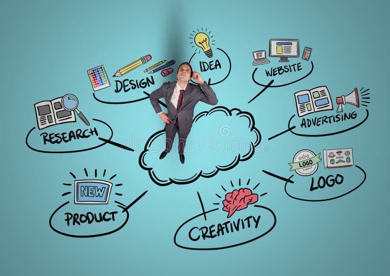 Thinking Over Plan Stock Illustrations – 483 Thinking Over Plan Stock ...