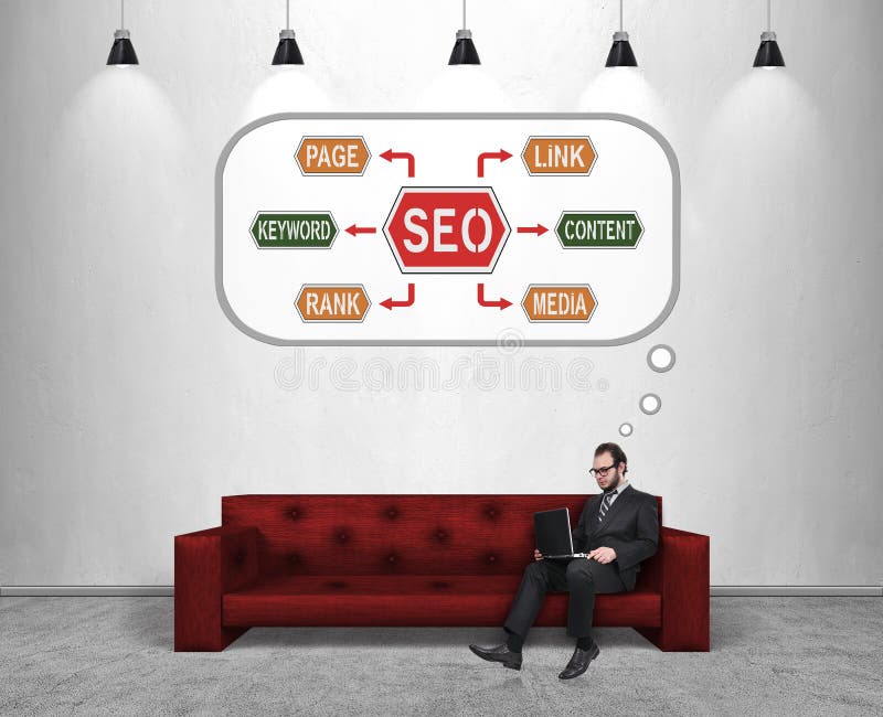 Computer network, stock illustration. Illustration of computing - 39313991