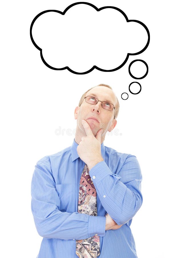 Businessman Thinking About Something Stock Photos - Image: 34095393