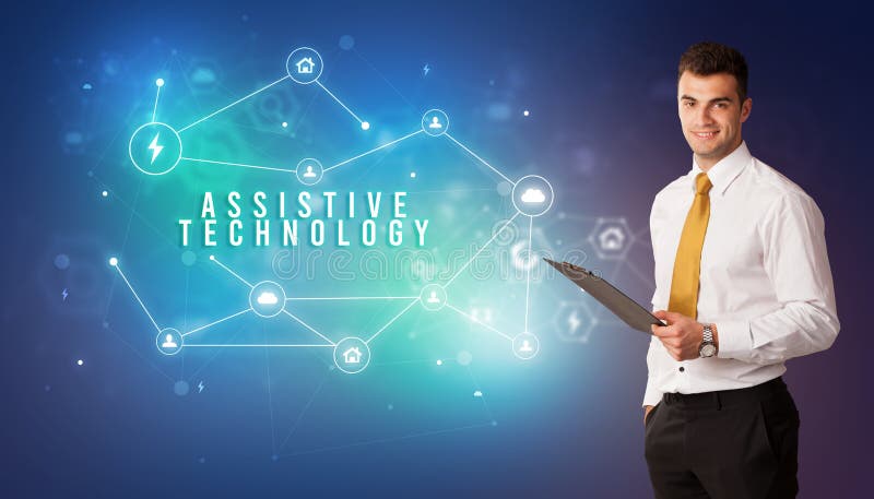 Businessman Thinking about Technology Concept Stock Photo - Image of ... Businessman Thinking about Technology Concept Stock Photo - Image of ...