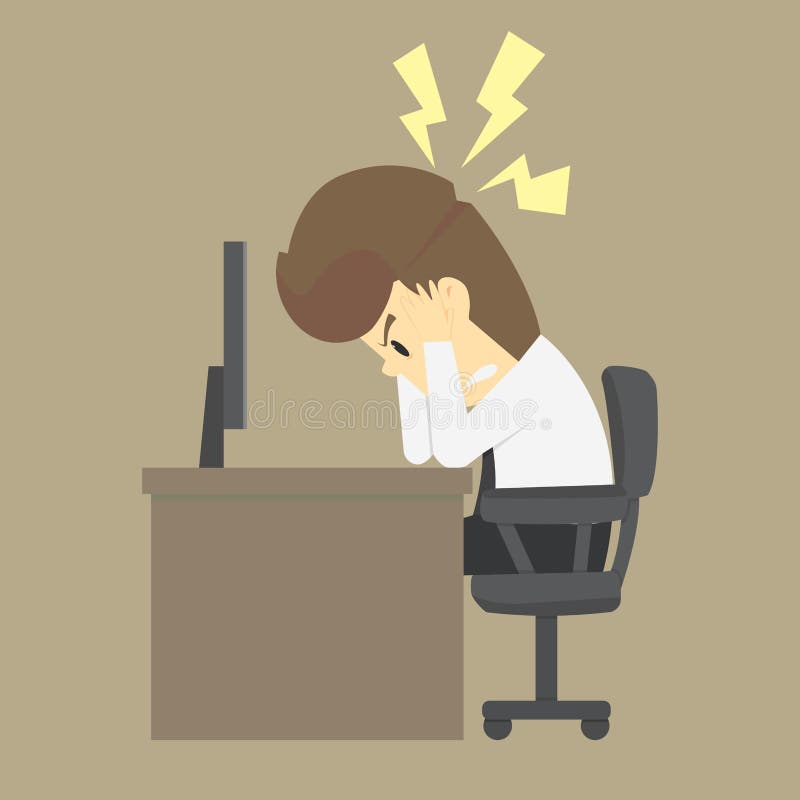 Businessman Thinking Things Don`t Work Out, No Idea Stock Vector ...