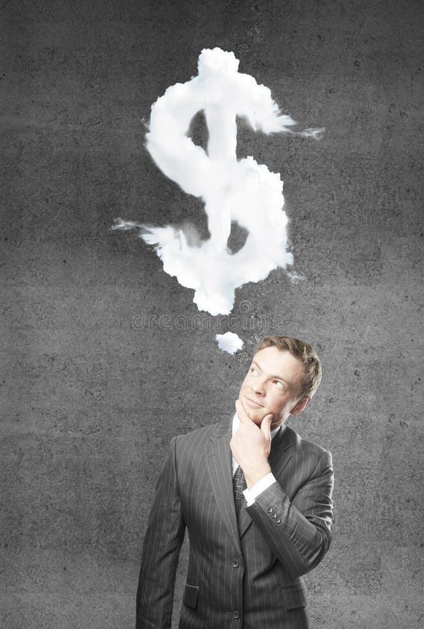 Businessman thinking stock image. Image of boss, manager - 35981293