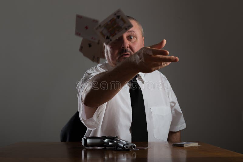 140 Man Throwing Playing Cards Stock Photos - Free & Royalty-Free Stock ...