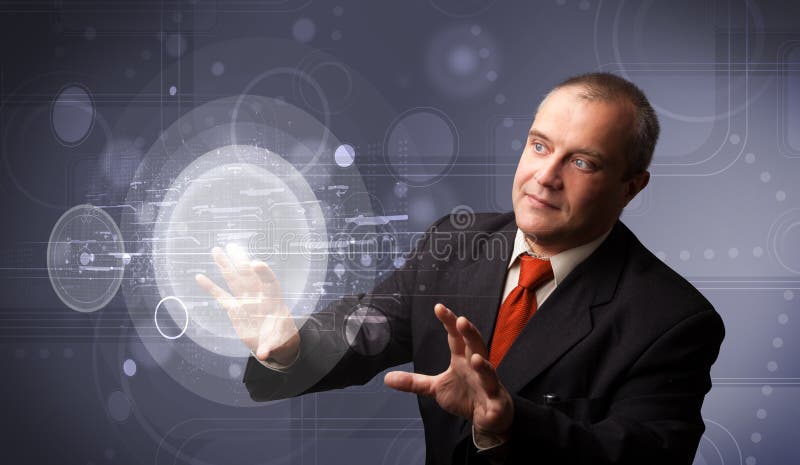 Man touching and picking stock photo. Image of glow, petition - 39143638