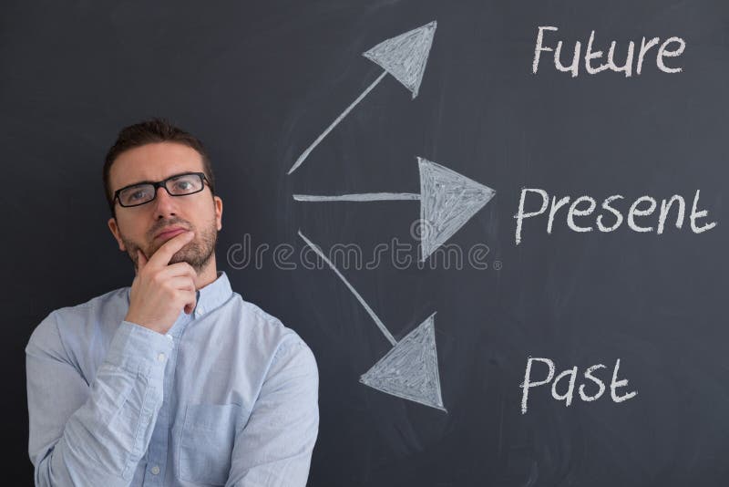 Businessman is Trying To Find Solutions Stock Image - Image of ...