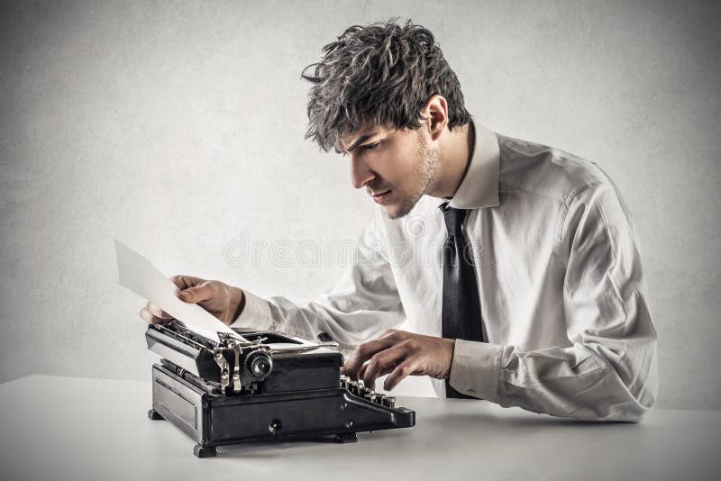 Typewriter stock photo. Image of communication, work - 29797088