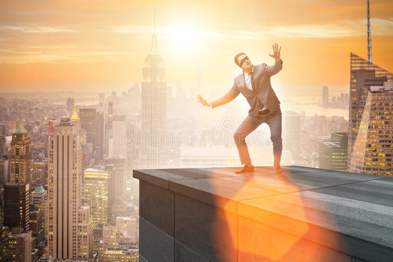 The Businessman in Uncertainty Business Concept Stock Photo - Image of ... The Businessman in Uncertainty Business Concept Stock Photo - Image of ...